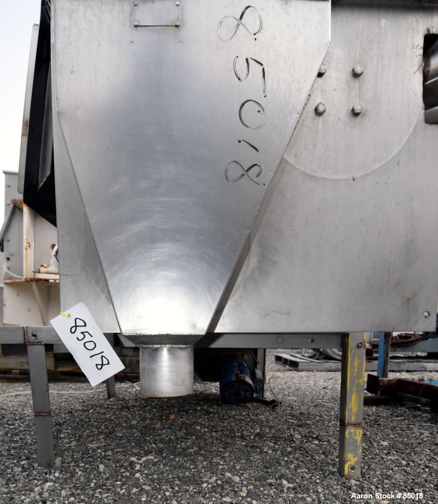 Used Brown International Twin Shaft Paddle Style Continuous Mixer, Mo