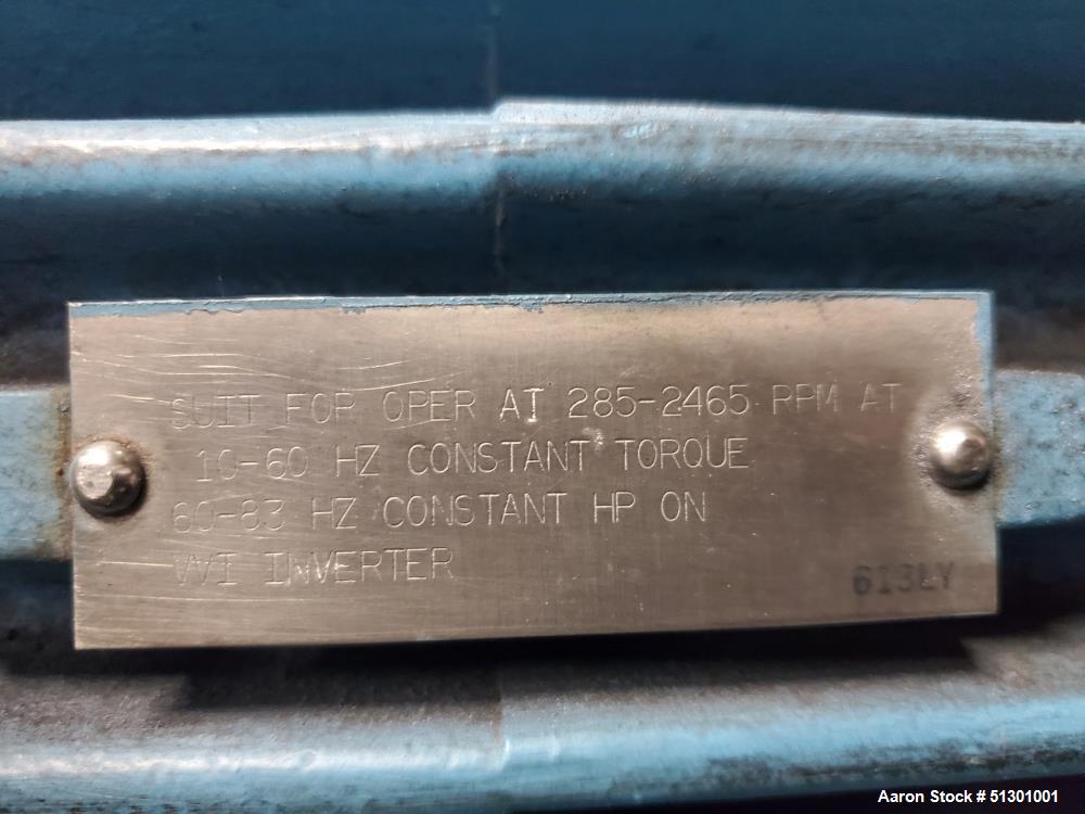 Used Teledyne Readco Processor, 3-1/2 HVY DU. 3.5", Twin screw. Stain