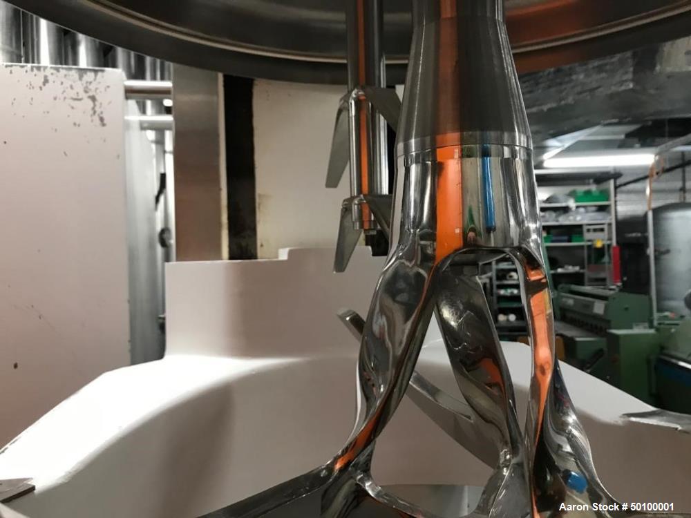 Used Collette Single Shaft Mixer, Type GRAL-150. Material of construc