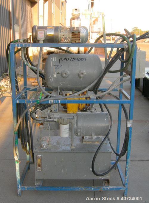 Used Gruber Tech Vacuum Mixer, model GS2000, 304 stainless steel. Dua