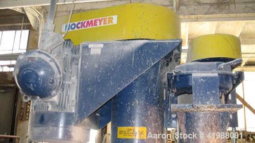 UsedHockmeyer Dual Shaft Disperser. 200 hp XP, 2400 gallon stainless