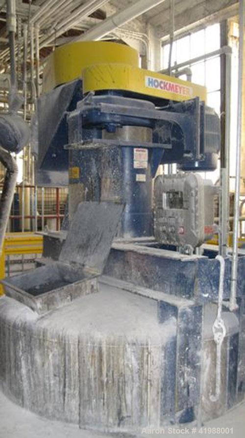 UsedHockmeyer Dual Shaft Disperser. 200 hp XP, 2400 gallon stainless