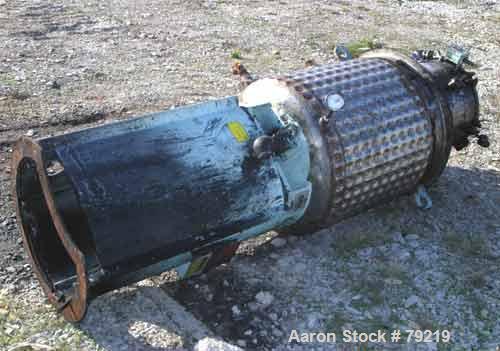 Used Daymax Disperser Mixer, Stainless Steel, 100 Gallon Total Capaci