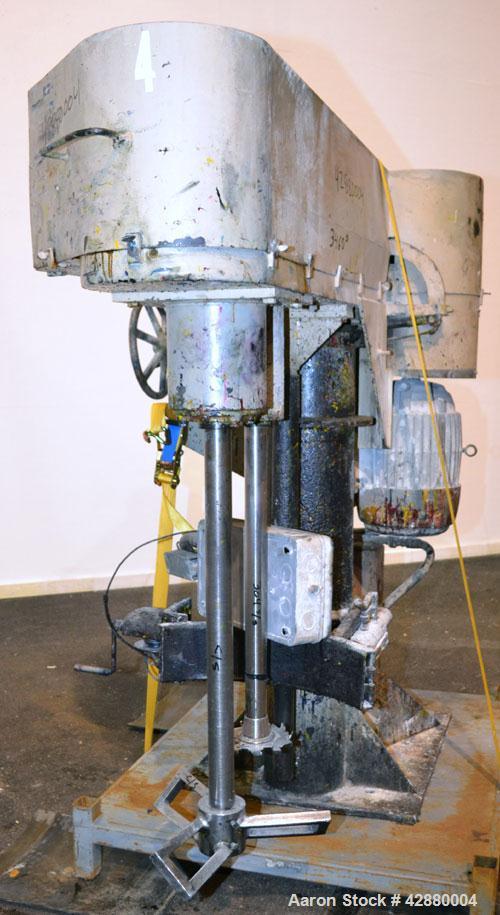 Used Mooney Machine Manufacturing Dual Shaft Disperser. (1) Approxima