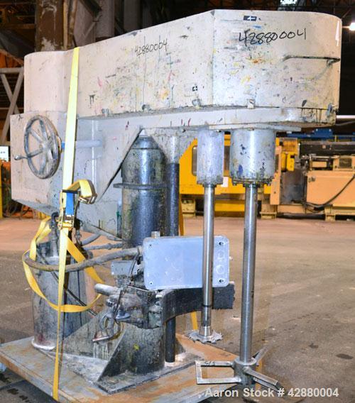 Used Mooney Machine Manufacturing Dual Shaft Disperser. (1) Approxima
