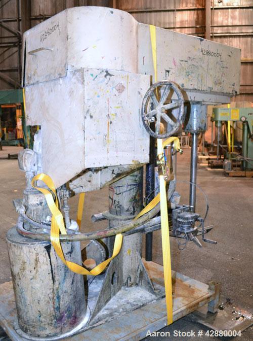 Used Mooney Machine Manufacturing Dual Shaft Disperser. (1) Approxima
