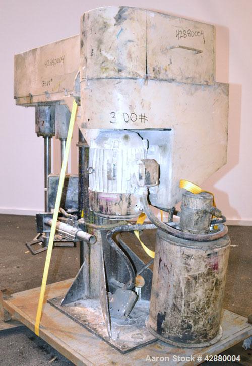 Used Mooney Machine Manufacturing Dual Shaft Disperser. (1) Approxima