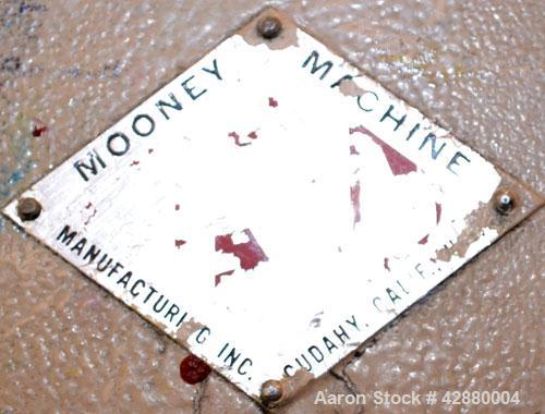 Used Mooney Machine Manufacturing Dual Shaft Disperser. (1) Approxima