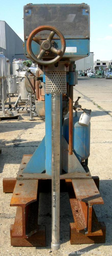 USED: Cowles dissolver, model W-25-2X. 180-275 gallon batch sizes. 2-