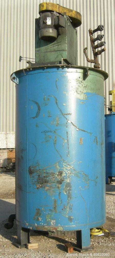 Used Schold Tank Mount Disperser, 4" diameter shaft with dual mixing