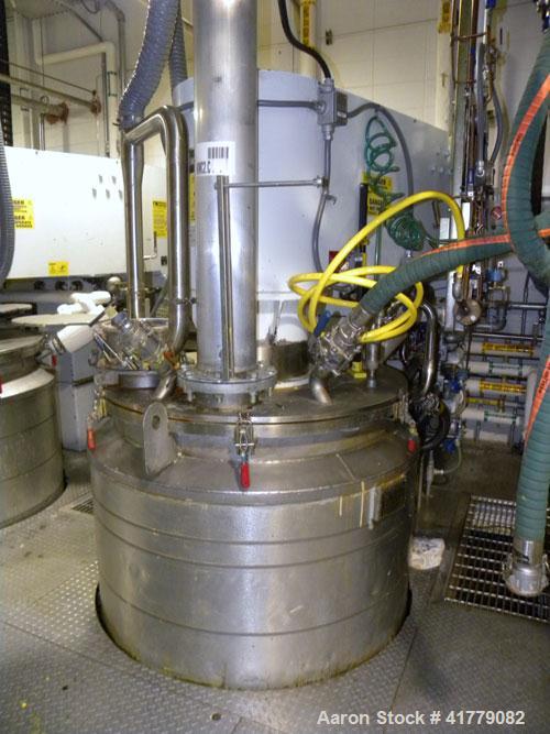 Used Schold Concentric Triple Shaft Triaxial Disperser, 304 Stainless