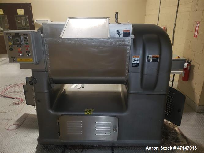 Used JH Day 100 Gallon Stainless Steel Double Sigma Mixer, Model 6. 7