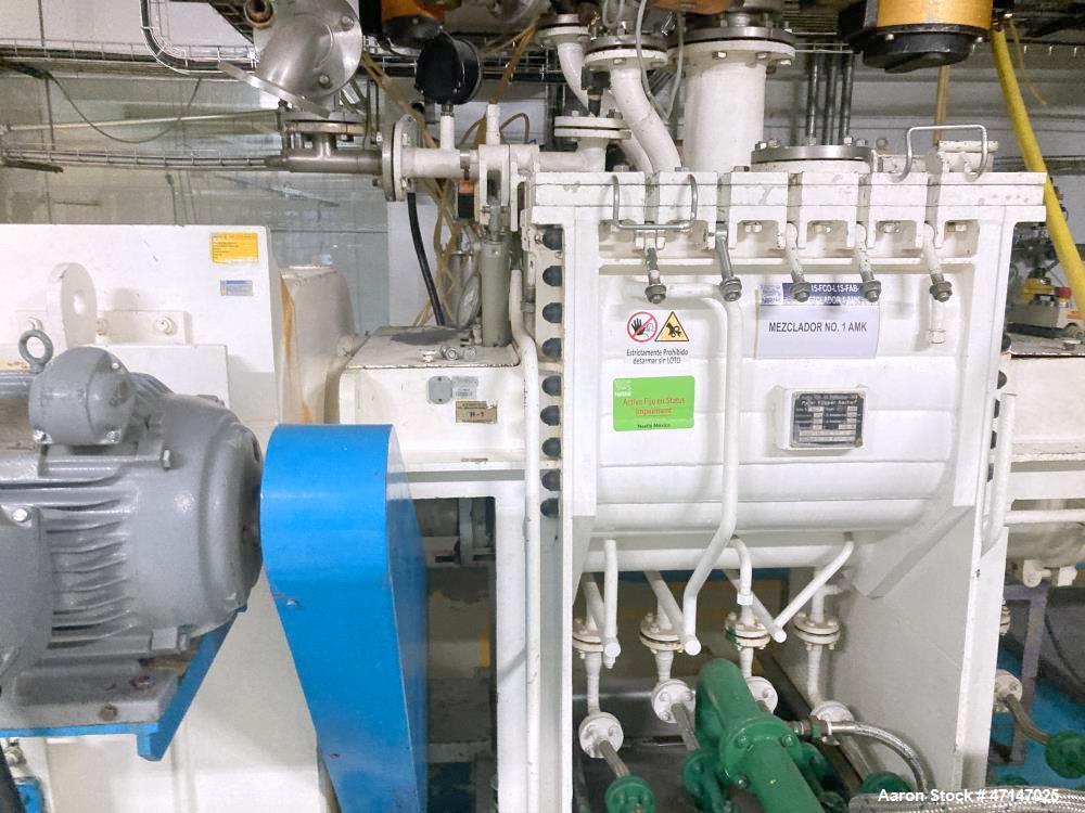 Used- Peter Kupper -Aachen Mixtruder, 355 liter,