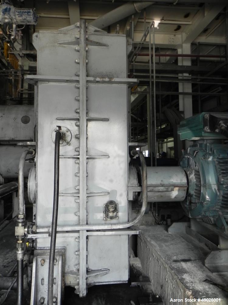 Used Reynolds Double Arm Mixer Extruder, Vacuum Rated. 2000 Liter (Ap