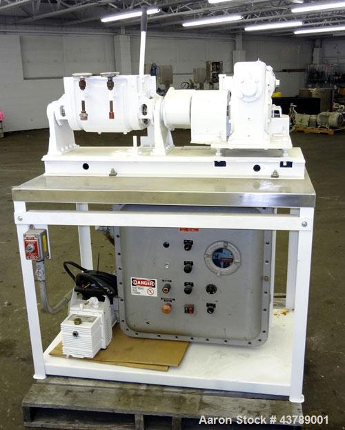 Used- Aaron Process Machinery Lab Size Double Arm