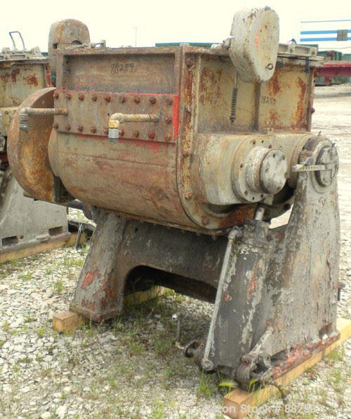 Used Baker Perkins Double Arm Mixer, Model 15, 100 Gallon Capacity, C