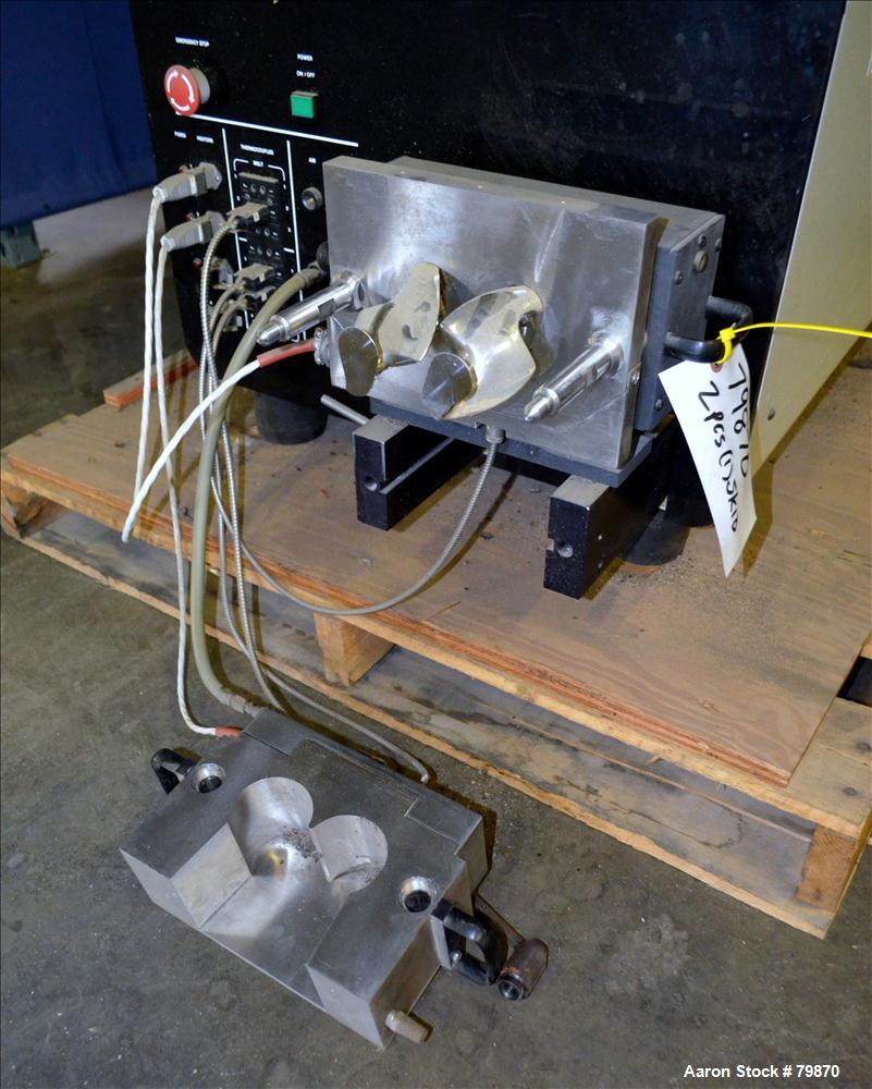 Used- Haake Buchler Rheocord 40 Double Arm Mixing