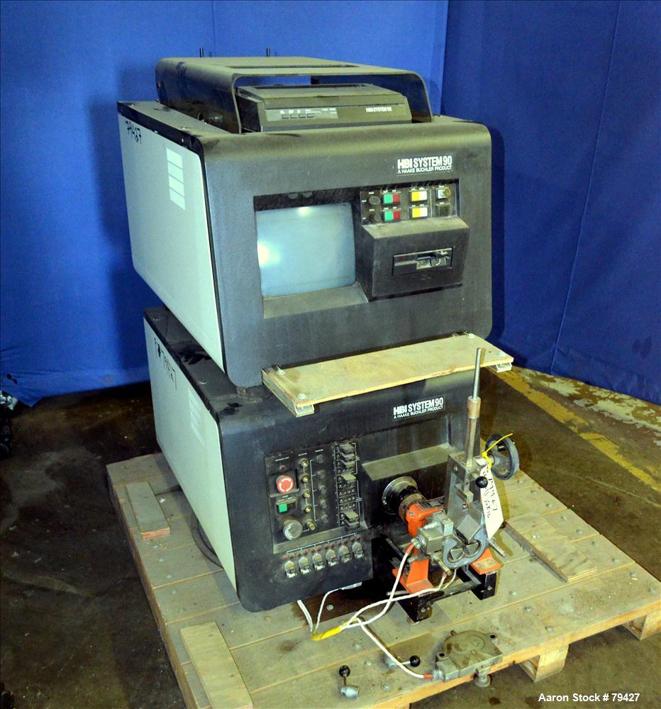 Used Haake HBI Double Arm Lab System 90 Torque Rheometer. Consists of