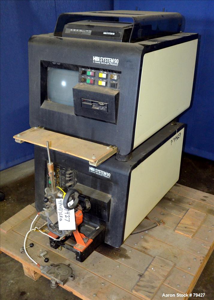 Used Haake HBI Double Arm Lab System 90 Torque Rheometer. Consists of