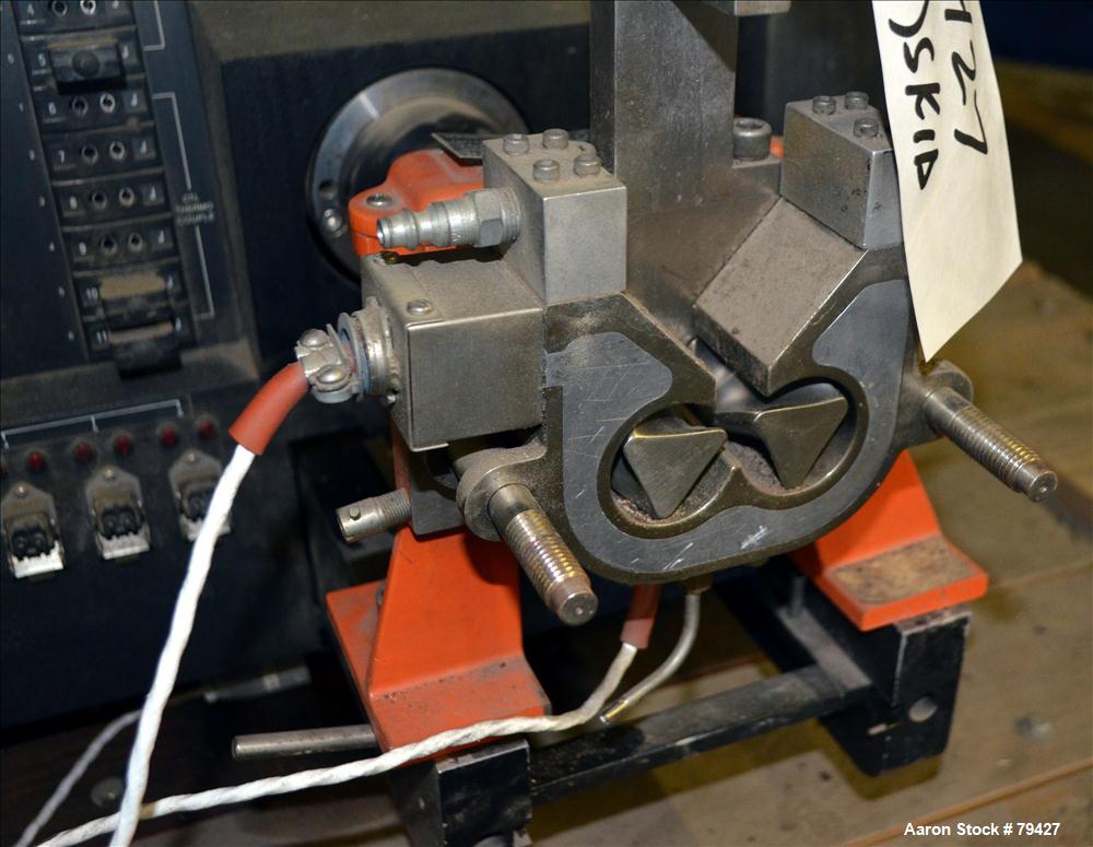 Used Haake HBI Double Arm Lab System 90 Torque Rheometer. Consists of