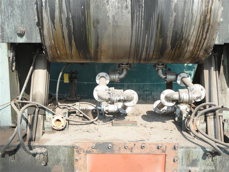 Used Inoue Double Arm Mixer, 792 Gallon Working Capacity (1000 Total)