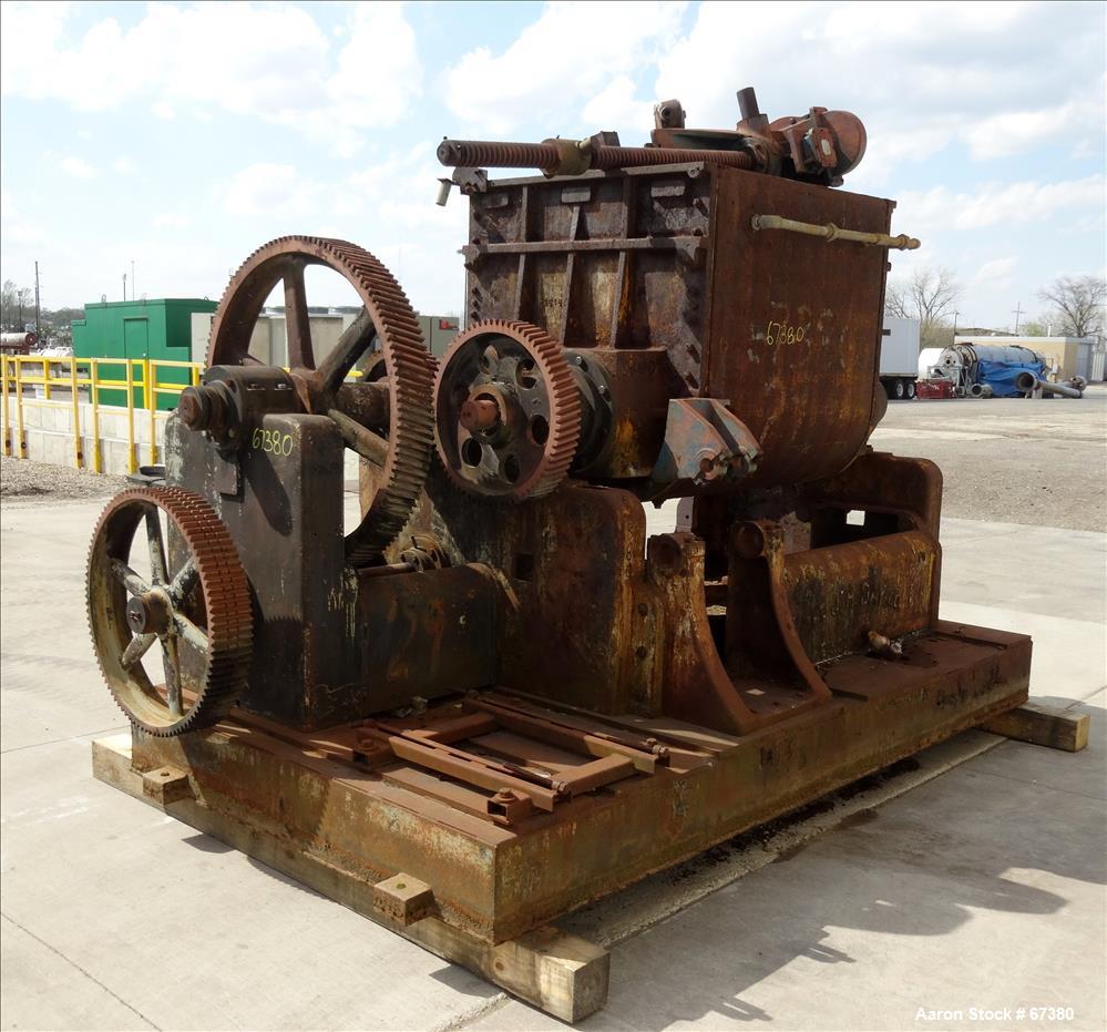 Used J.H. Day Double Arm Mixer, Carbon Steel, Model 150 Mogul. 150 Ga
