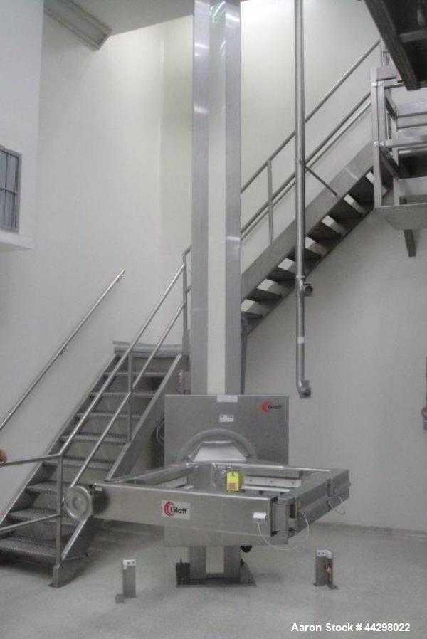Used Glatt Tote Bin Blender, Model CM600Se, stainless steel construct