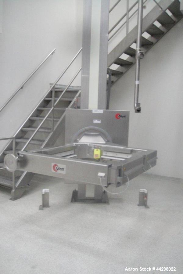 Used- Glatt Tote Bin Blender, Model CM600Se, stai