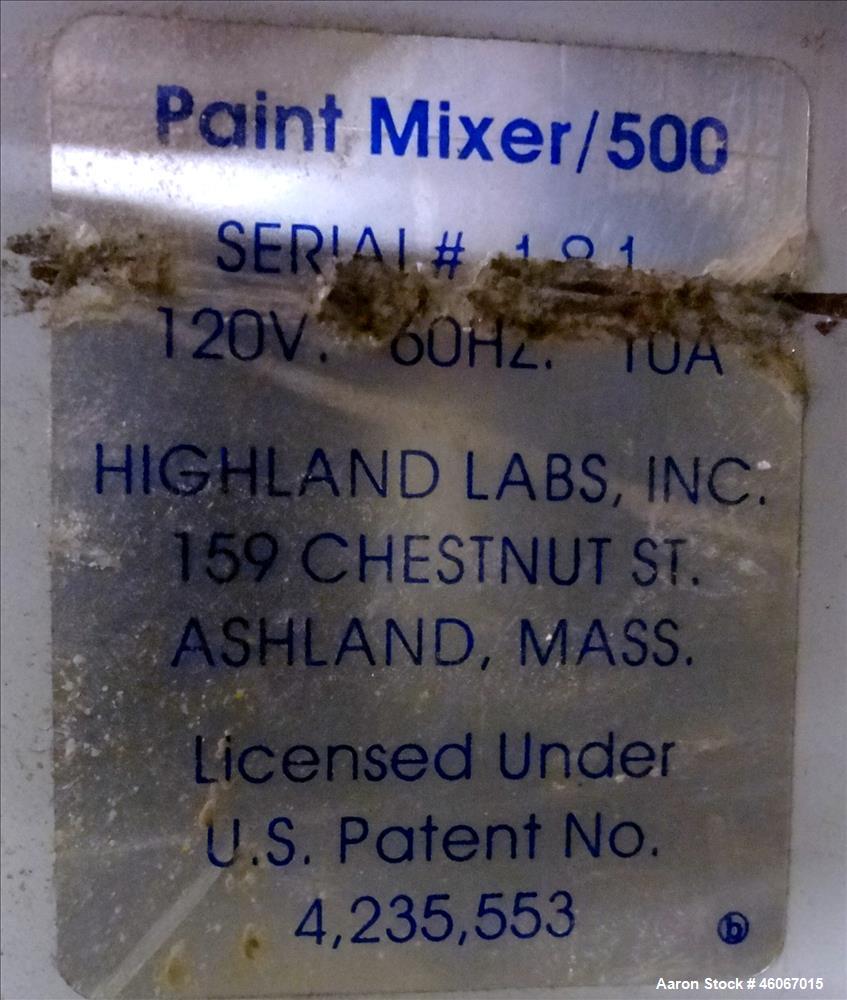 Used Hero Industries 2500 Dual Axis High Speed Automatic Paint Shaker