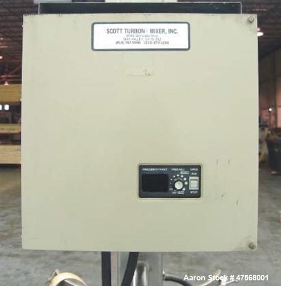 Used Scott Turbon Portable Liquid Mixer, Model PMS3 4 - B - 1.5 x 36
