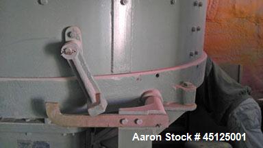 UsedSimpson Muller Mixer, Model 2UD. (2) Muller wheels, carbon steel