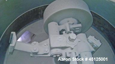 UsedSimpson Muller Mixer, Model 2UD. (2) Muller wheels, carbon steel