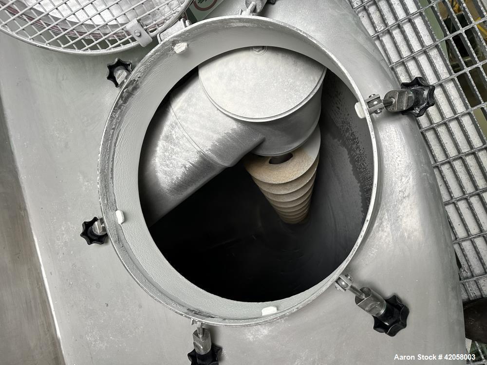 Used Vrieco-Nauta / Hosokawa-Micron Nauta Mixer, Type 75-VS-S, Approx