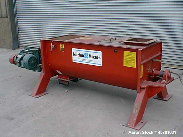 Unused- Marion Continuous Paddle Mixer, Model CPA-2472. Carbon steel
