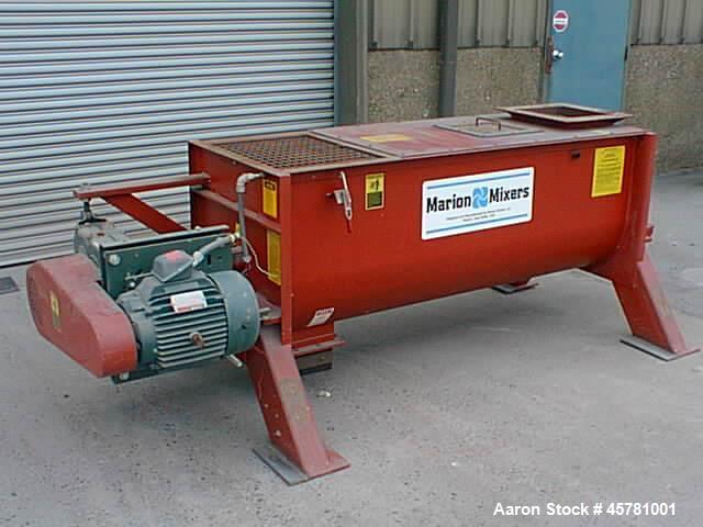 Unused- Marion Continuous Paddle Mixer, Model CPA-2472. Carbon steel