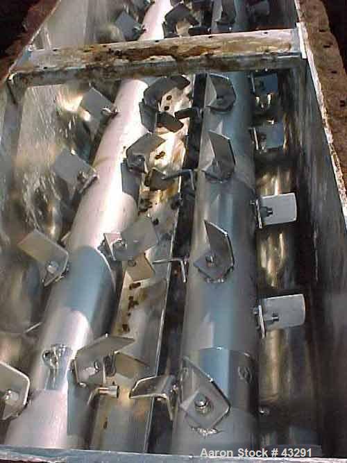 Used- Sprout Waldron Twin Shaft Paddle Mixer, 70