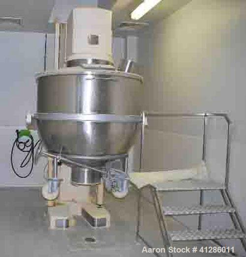 UsedCollette IMH 12000 Mixer, stainless steel 316 on product contact
