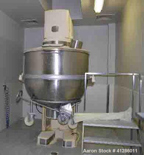 UsedCollette IMH 12000 Mixer, stainless steel 316 on product contact