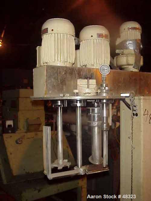 Used Fryma Triple Motion Vacuum Mixer, Model VME-20, 316/304 Stainles