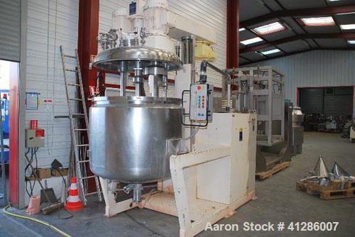 UsedFryma VME-700 Mixer, 316 stainless steel, working capacity 79.3