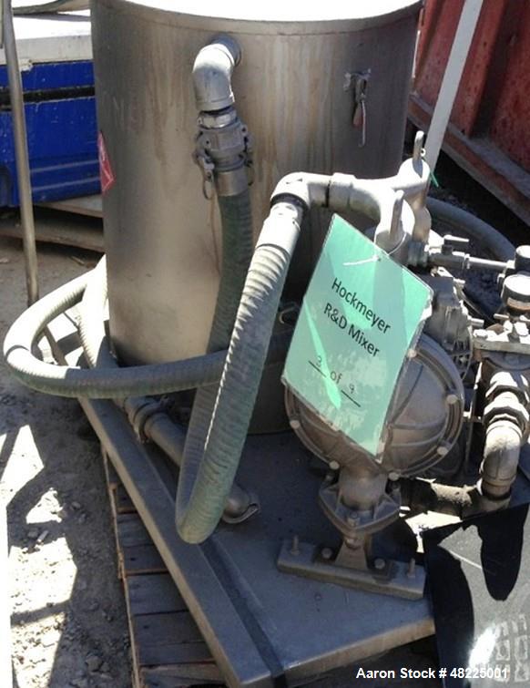 Used- Hockmeyer Planetary Mixer and Press Out System. Model HLL-II-30