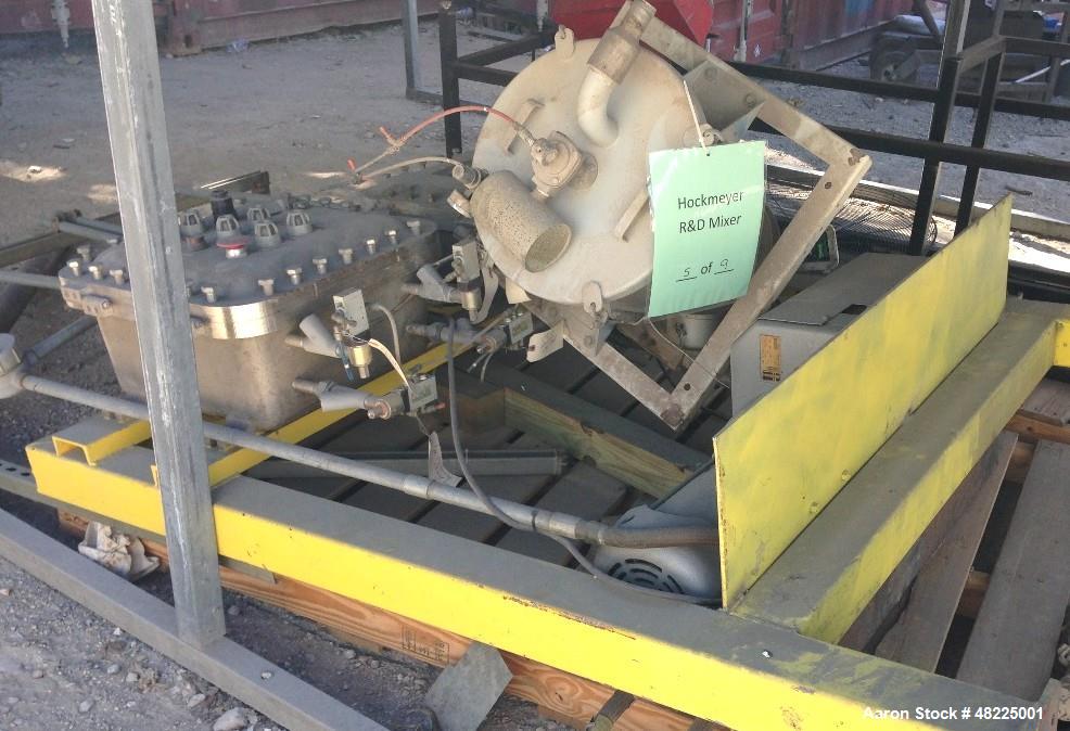 Used- Hockmeyer Planetary Mixer and Press Out System. Model HLL-II-30