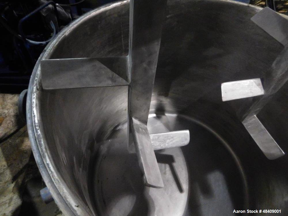 Used Jaygo Planetary Mixer, Model MPVD-500. 500 Liter capacity. 100 g