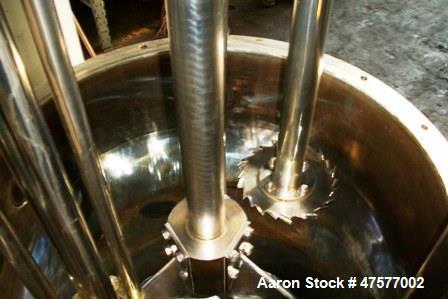 Used Ross PVM-100 Versamix, Triple Shaft Vacuum Mixers. (With close t