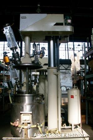 Used Ross PVM-100 Versamix, Triple Shaft Vacuum Mixers. (With close t