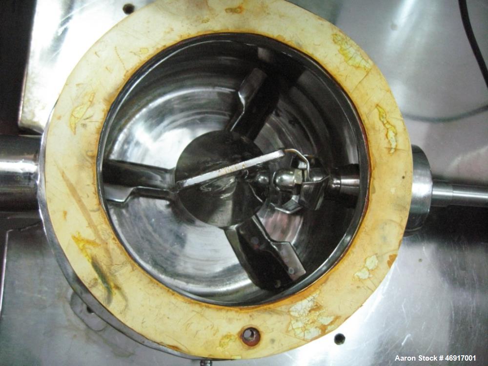 Used Shiv High Shear Granulator, Model RMG-2. 316 Stainless steel con