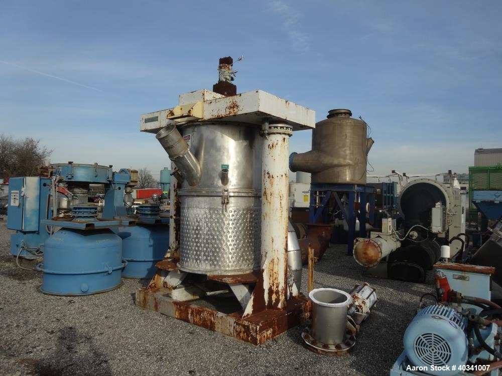 Used Scott Turbon Double Planetary Mixer, Model 220GALDPM, approximat