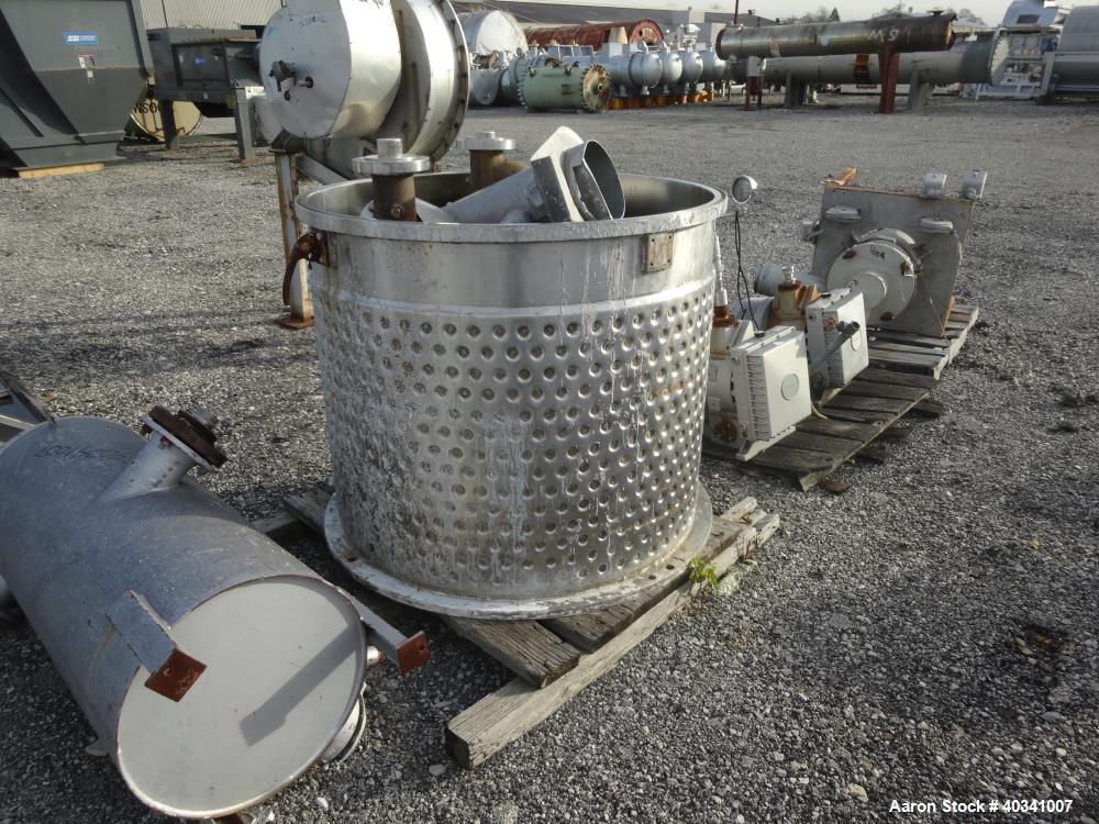 Used Scott Turbon Double Planetary Mixer, Model 220GALDPM, approximat