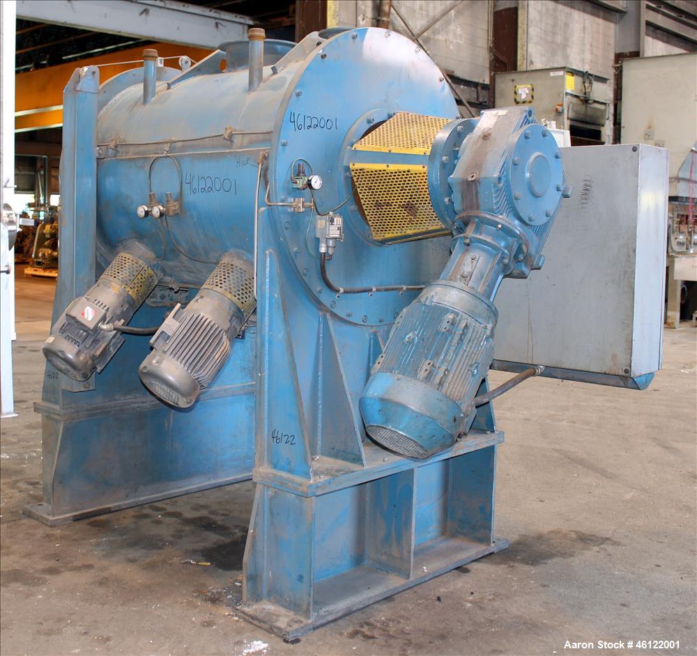 Used Corsteel Plow Mixer, Model 600L, Horizontal, 600 Liters (158 Gal
