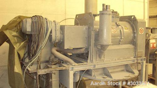 UsedEMT 300 Liter Ploughshare Mixer. Carbon steel on product contact